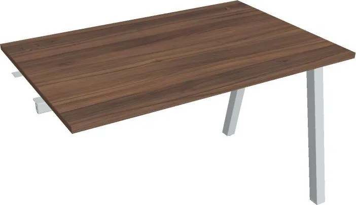 Hobis Kancelářský stůl k řetězení Hobis USA 1200R, deskaakát, černá černá