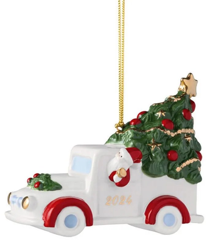 Christmas Classic Vánoční ozdoba autíčko, 10 cm, Villeroy & Boch
