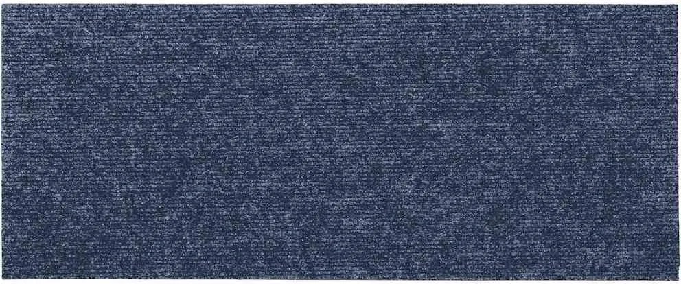 Schodové rohože samolepicí 15 ks 60 x 25 cm šedomodré obdélníkové 326917