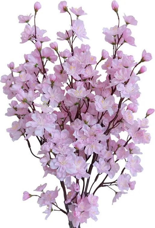 Svazek větviček TŘEŠEŇ růžová 78 cm, 3 ks