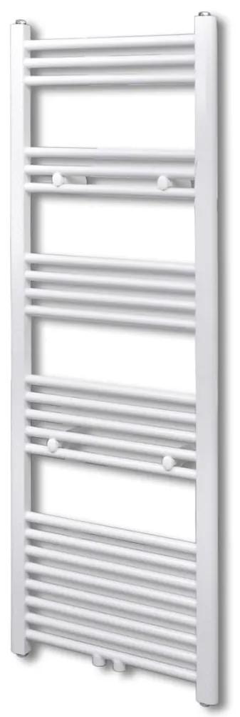 140846 vidaXL Žebříkový radiátor na ručníky rovný ústřední topení 600 x 1424 mm
