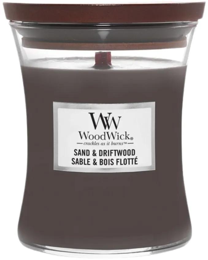OnaDnes -20% Střední vonná svíčka WoodWick, Sand & Driftwood
