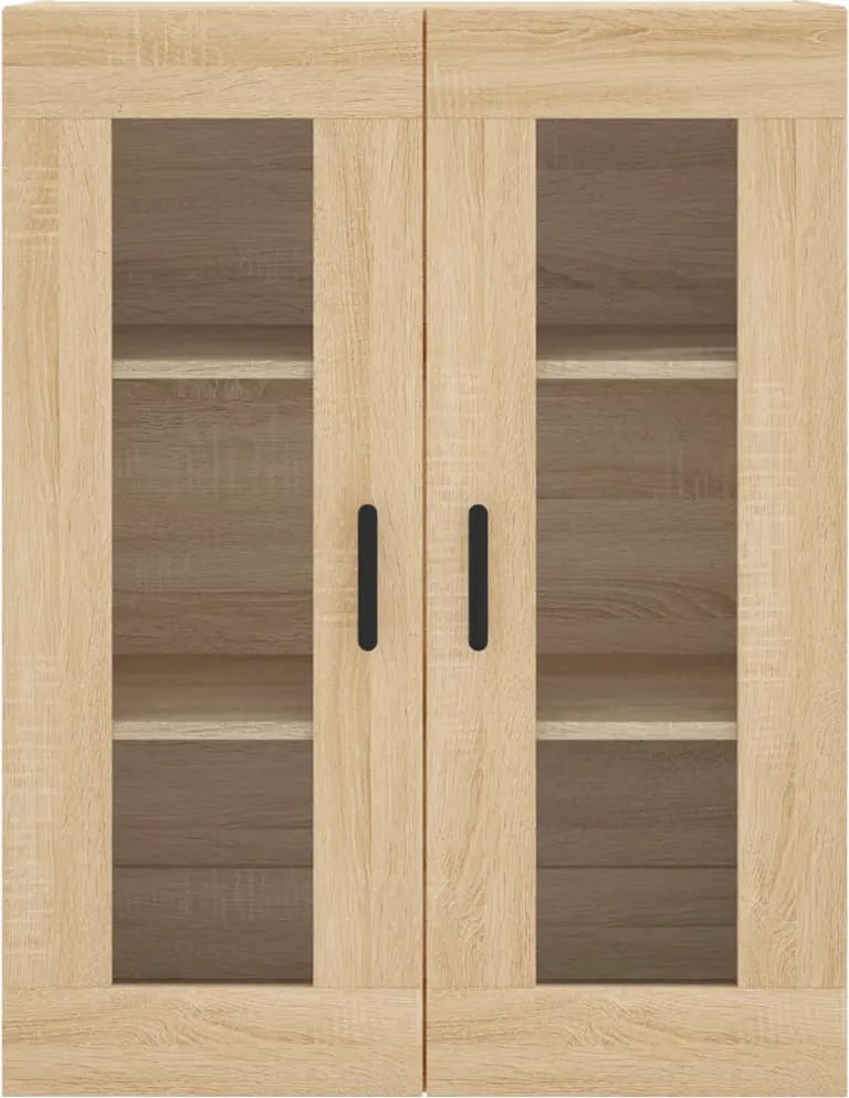 Skříň highboard dub sonoma 69,5 x 34 x 180 cm kompozitní dřevo 3198220