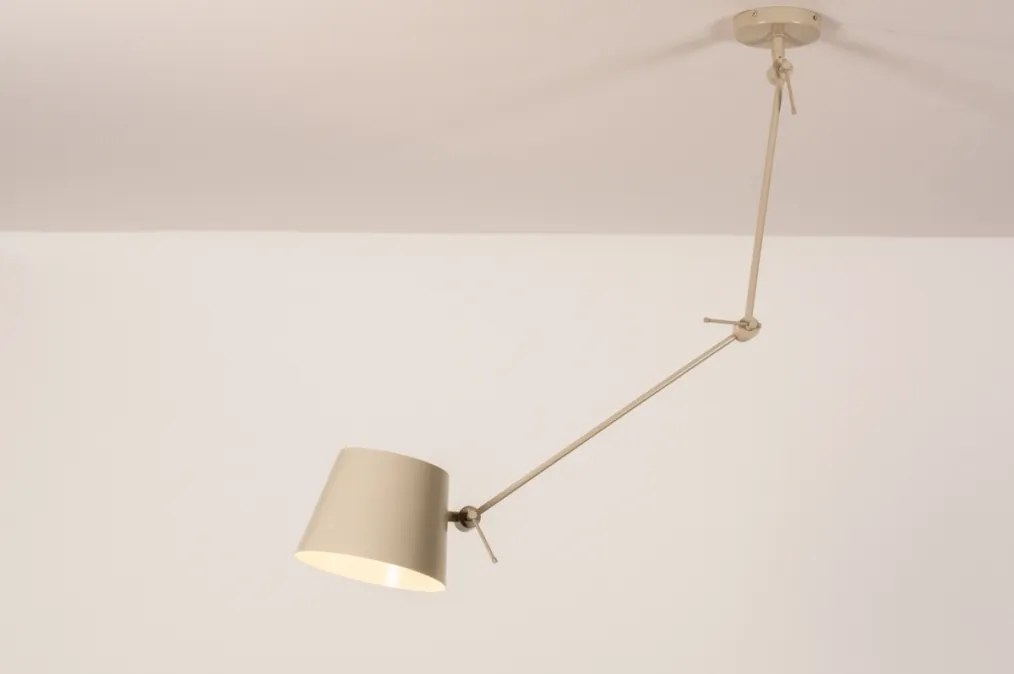 Závěsné designové svítidlo nad stůl Snap Wall Charlenne Sand