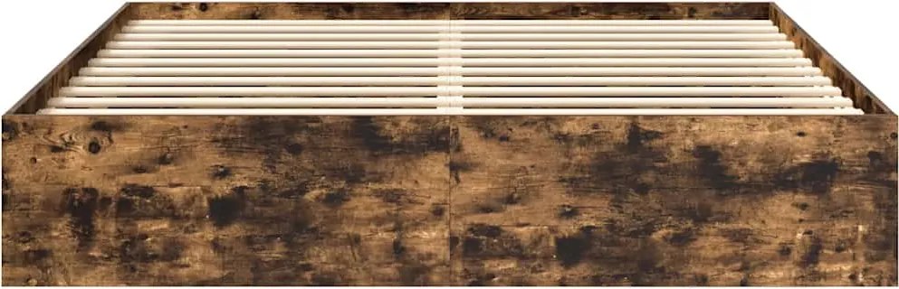 Rám postele kouřový dub 180 x 200 cm Super King Size 3203884