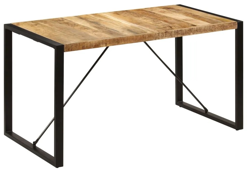 Jídelní stůl 140 x 70 x 75 cm masivní mangovníkové dřevo 247420