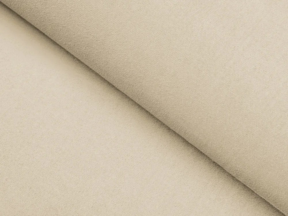 Biante Čtvercový ubrus/imitace broušené kůže Alcantara ALC-007 Krémově béžový 100x100 cm