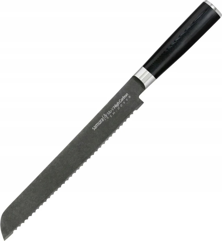 Samura Mo-v Stonewash nůž na chléb 230 mm, nerezová ocel, Ergon