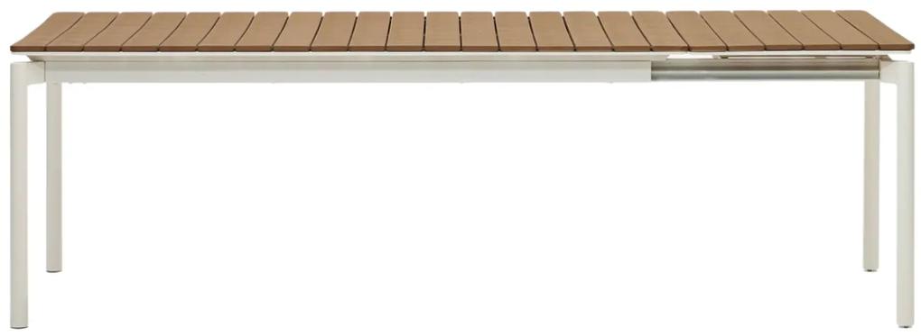 OnaDnes -20% Rozkládací zahradní jídelní stůl z polywoodu Kave Home Canyelles 180/240 x 100 cm