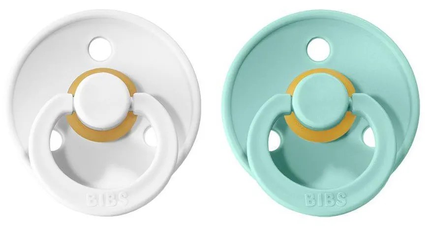 Bibs Dudlíky kaučuk 2 ks 6-18 měsíců Colour Hush - Grape