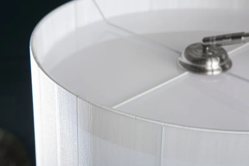 Stojanová lampa Ample bílá