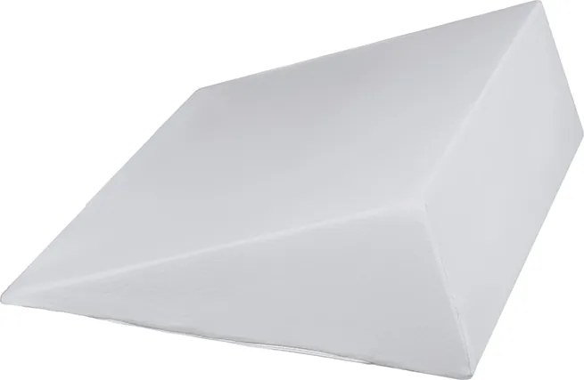 Bellatex Klínový podhlavník Šedá 80x50x20 cm