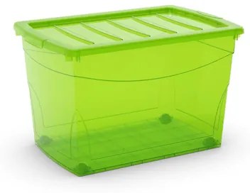 Omnibox XL zelený, s kolečky velikost 60 litrů