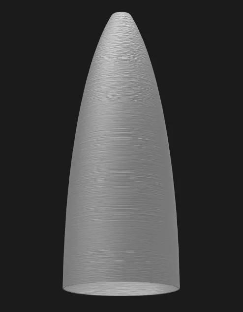Doxis Pollux 450 Textured závěsné led designové svítidlo Barva: Černá matná, Chromatičnost: 2700K