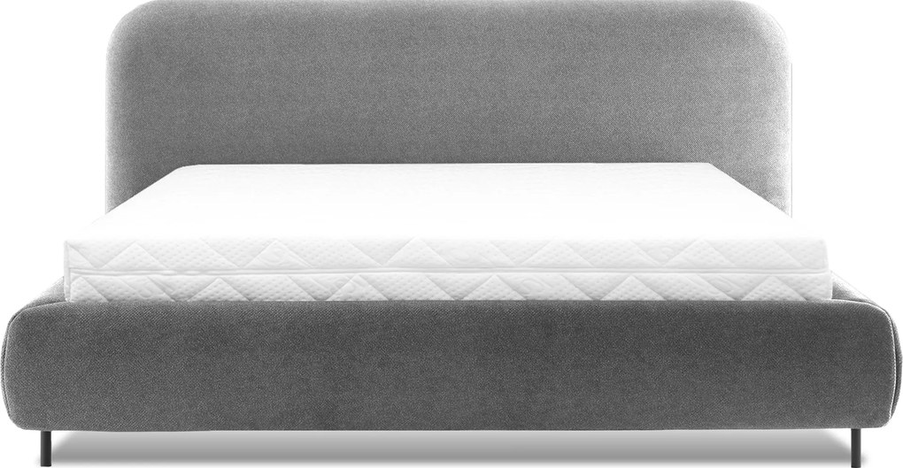 Postel Pointt 140x200 + Kovový rám/plynový výtah/kontejner