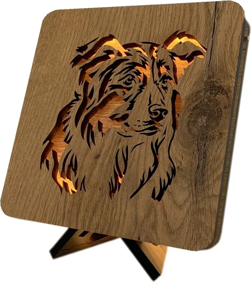 Li-Go "Kolie" lampa 19x19 cm provedení povrchu: dub světlý