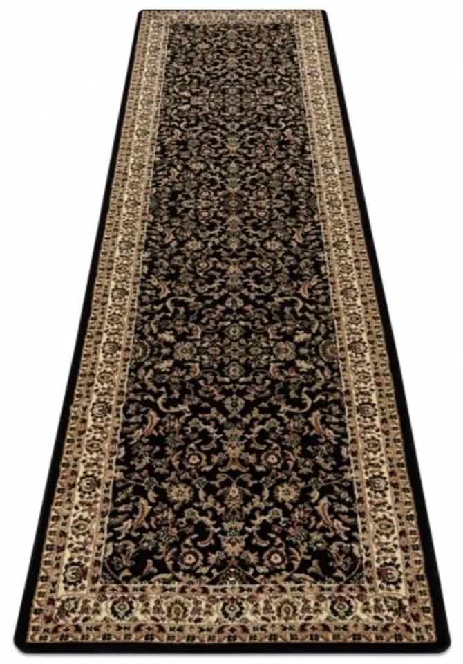 Kusový koberec Royal černý 60x250cm
