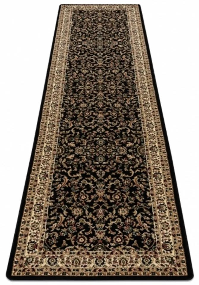 Kusový koberec Royal černý 80x250cm