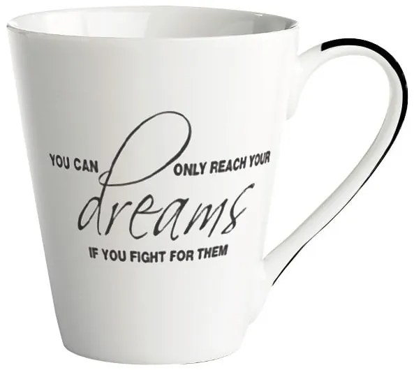 Porcelánový hrnek KJ Collection Dreams, 300 ml