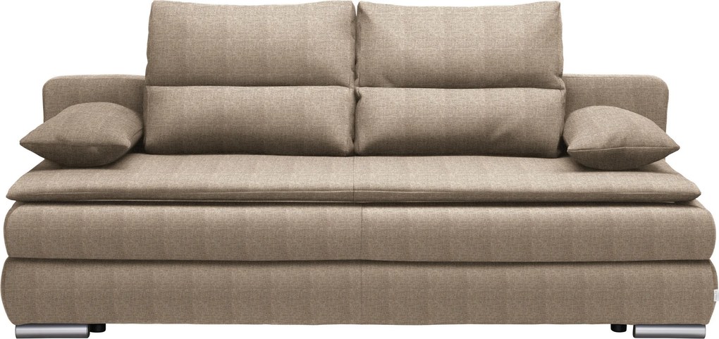 XXXLutz ROZKLÁDACÍ POHOVKA, textil, hnědá Livetastic - Rozkládací pohovky - 001574001211