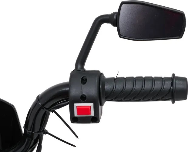 Elektrická motorka Aprilia RX modrá
