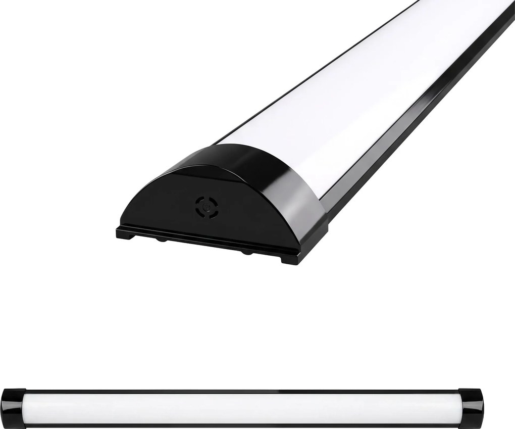 Toolight Toolight, JNH054-27N, lineární LED svítilna 90 cm, 27 W, 4000 K, černá, OSW-56250