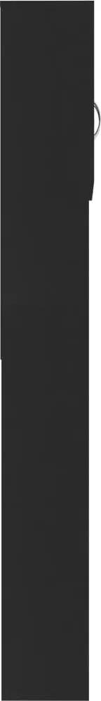 vidaXL Skříňka nad pračku 64 x 25,5 x 190 cm dřevotříska [800035] Barva: hnědý dub