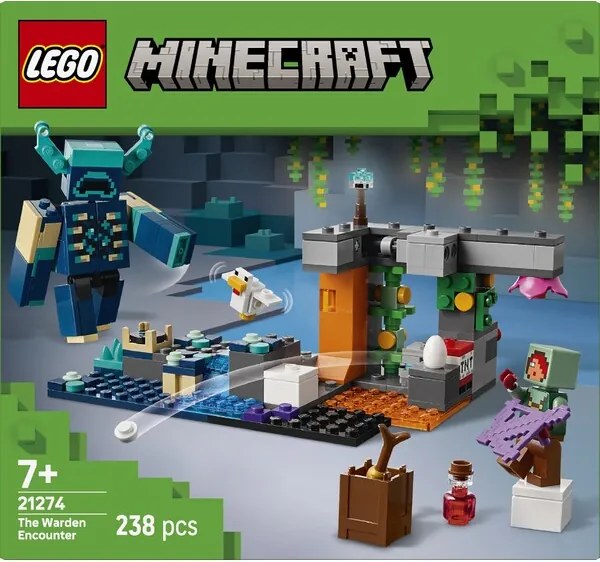 LEGO Minecraft 21274 Setkání se Strážcem