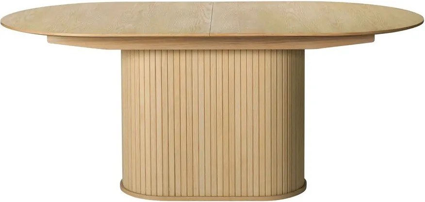 Rozkládací jídelní stůl s přídavnou deskou v dekoru dubu 95x180 cm Nola – Unique Furniture