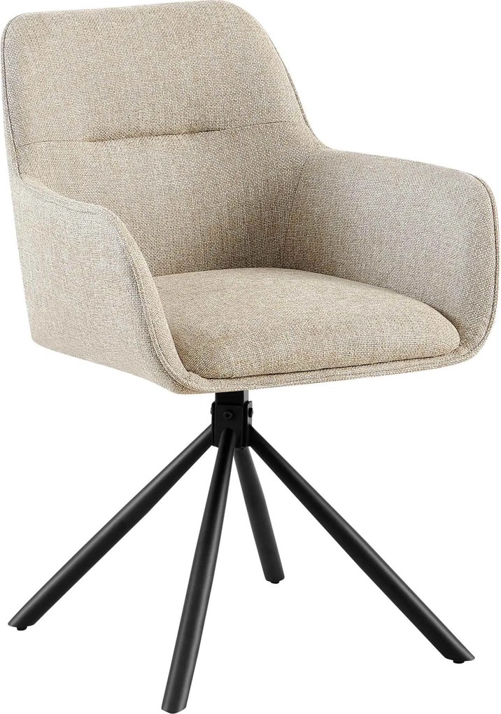 Židle Tipton látka – taupe