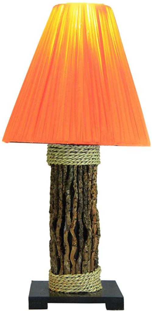 Stolní lampa Tara - oranžová