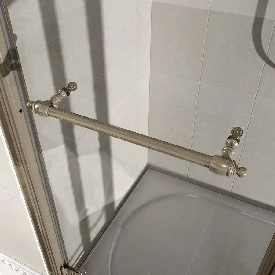 Gelco Gelco, ANTIQUE čtvercová sprchová zástěna 800x800 mm, L varianta, GQ1280LCGQ5680C