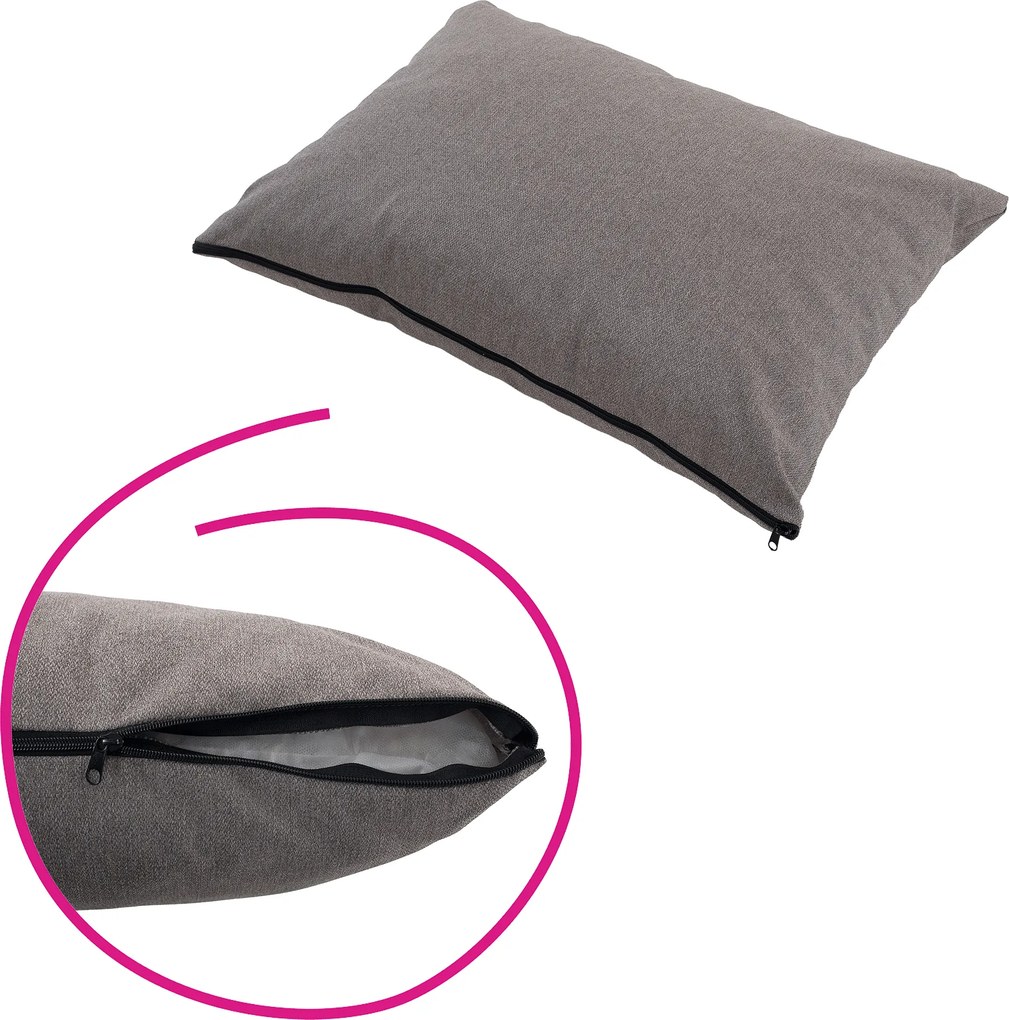 Univerzální sedací souprava, šedobéžová Taupe, DAKAR NEW U