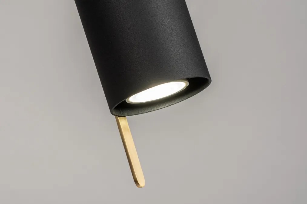 Stolní designová lampa Philea Black