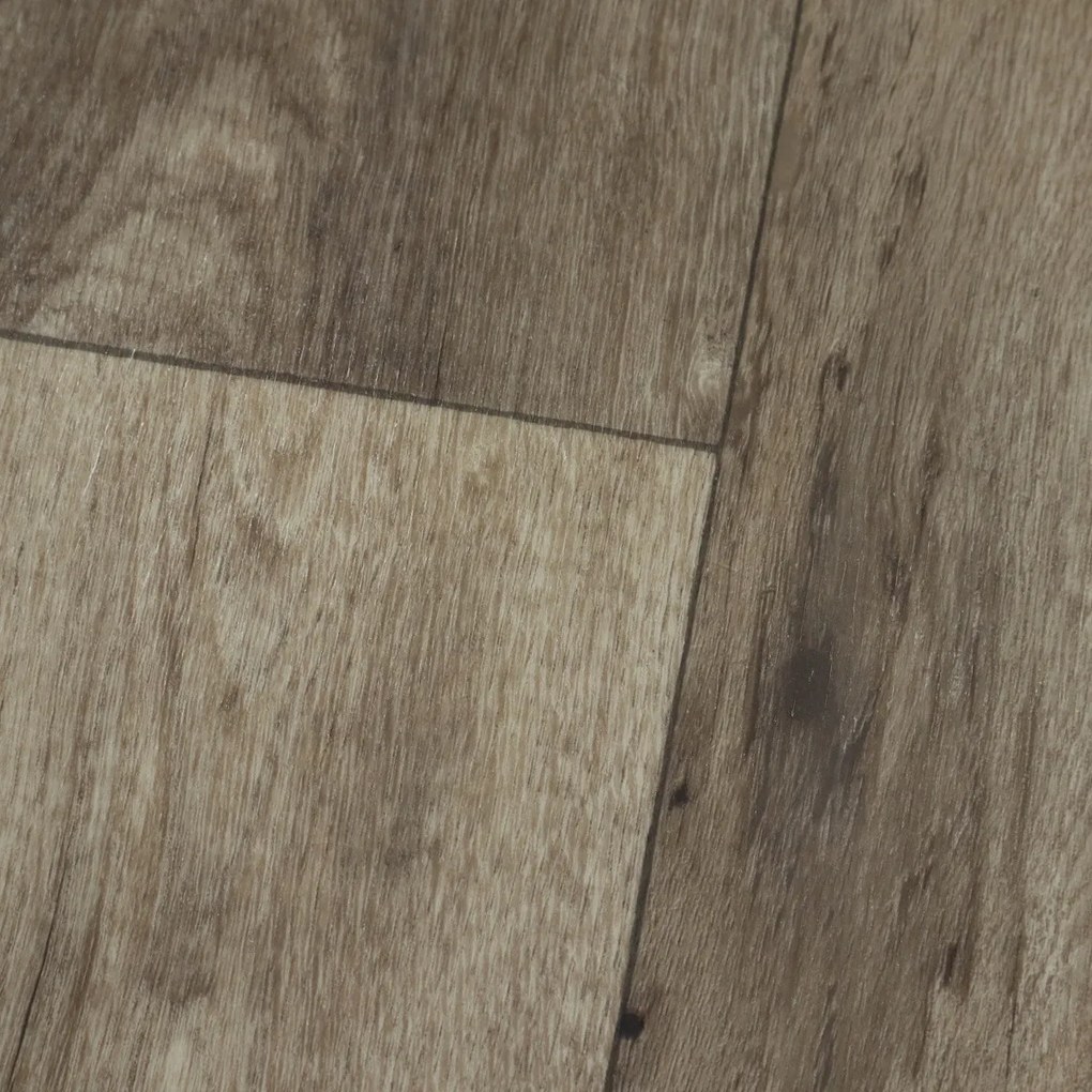 PVC podlaha - lino Texalino Supreme 691 M Valley Oak - dub, na mieru, šíře 2m,3m,4m,5m, hnedá, filc, chodba / predsieň, Beauflor