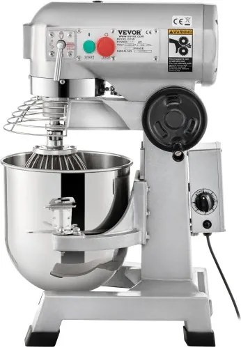 Komerční stojanový mixér, 28,4 l nerezová mísa, 1500 W