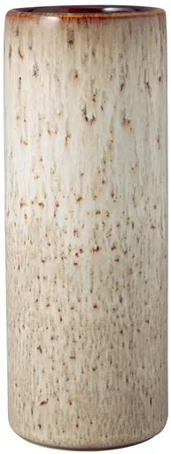 Villeroy & Boch Lave Home beige kameninová váza Cylinder, 20 cm 10-4286-9236
