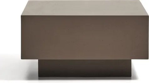 Betonový zahradní konferenční stolek 60x80 cm Rustella – Kave Home