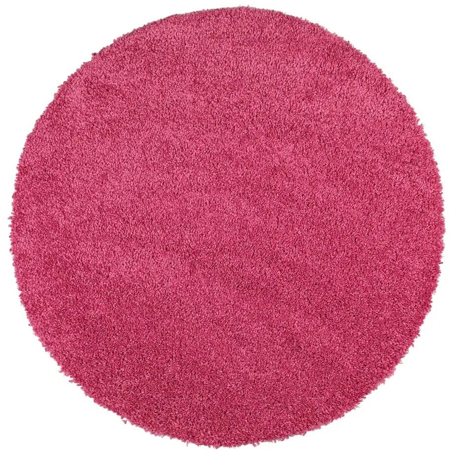 Růžový koberec Universal Aqua Liso, ø 80 cm