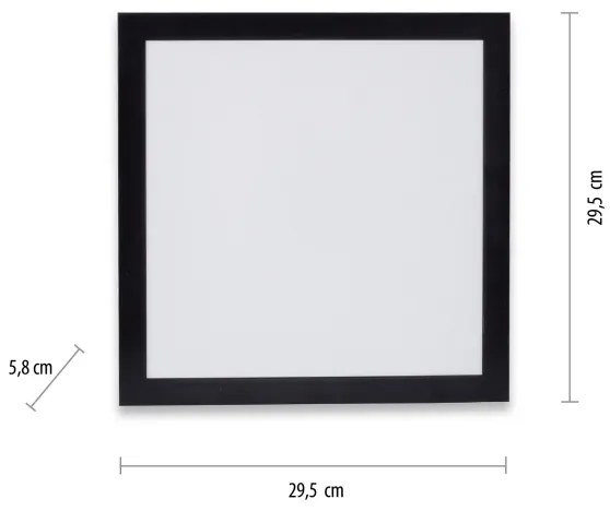 Leuchten Direkt 14740-18 - LED Stropní svítidlo FLAT LED/7W/230V