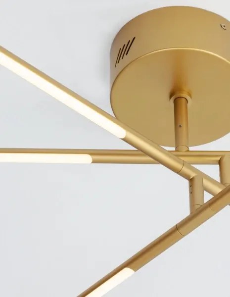 Stropní svítidlo LED se stmíváním Raccio 84 zlaté