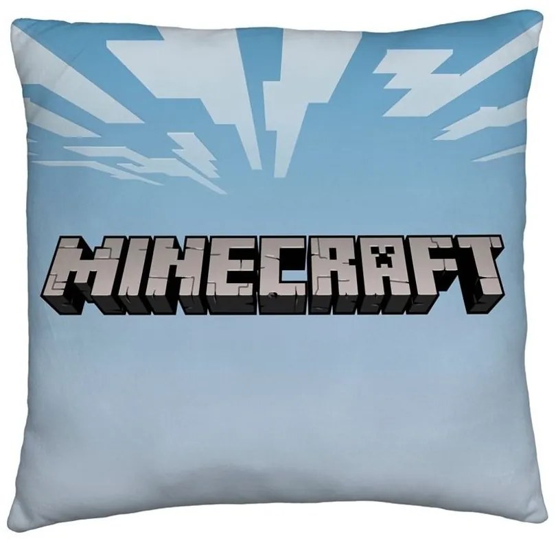 Oboustranný polštář Minecraft - motiv Farma - 40 x 40 cm