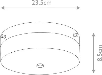 Elstead TAMAR-F-M-PC-LED Koup. stro. svítidlo TAMAR 1xGX53/5,7W/230V IP44 chrom