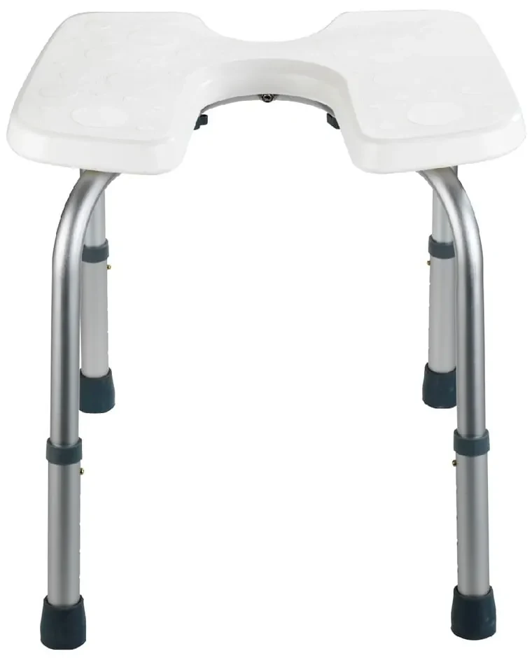 Stolička do sprchy Wenko Hygienic Stool White, 53 x 46 cm | BIANO