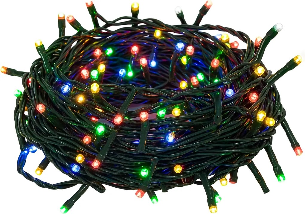 Vánoční světýlka venkovní FLASH multicolor 300 LED