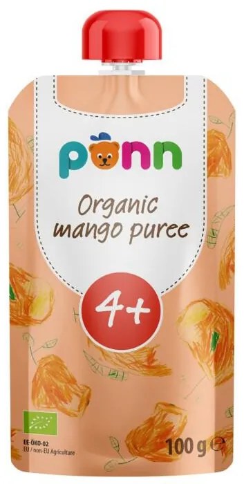 Salvest Ponn Kapsička BIO Mango 100% (100 g) 4m+