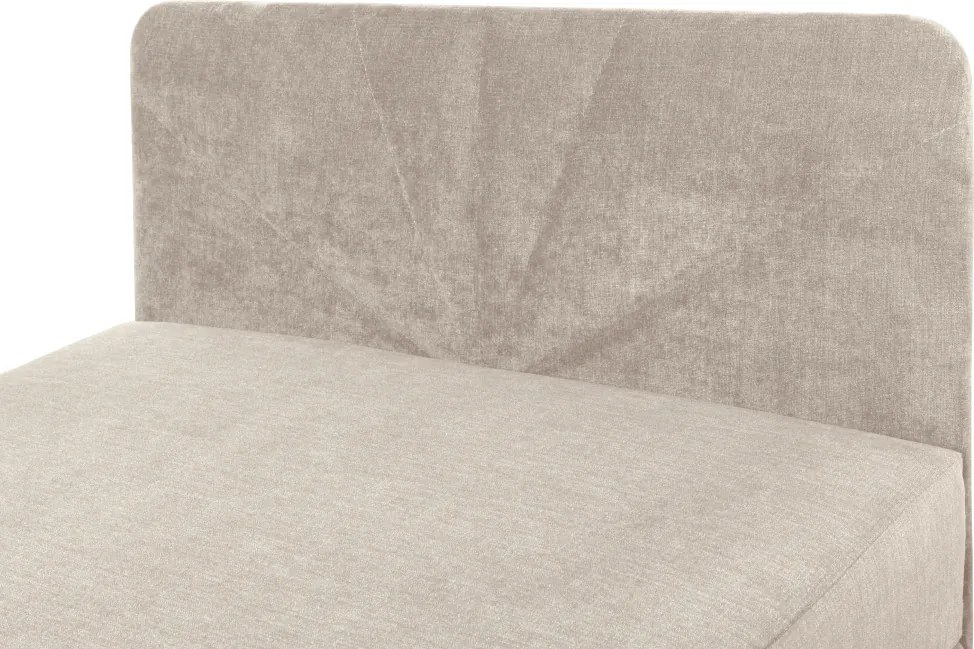 Boxspringová postel, jednolůžko, béžová, 90x200, univerzální, SUPA