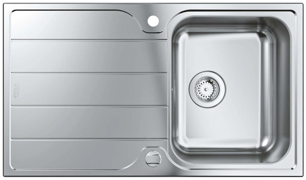 Grohe - Dřez K500, 86x50 cm, kartáčovaná nerez 31571SD1