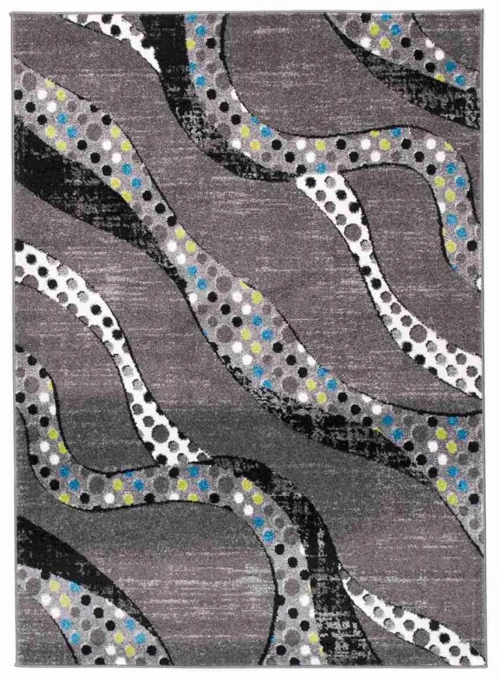 Kusový koberec Cedric antracitový, Velikosti 120x170cm