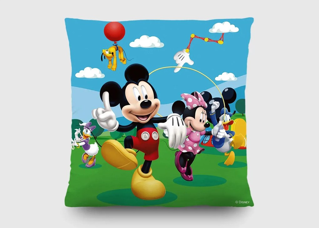 Dekorativní polštářek Mickey Mouse a Přátelé, Disney | 40 x 40 cm | DCND 3117